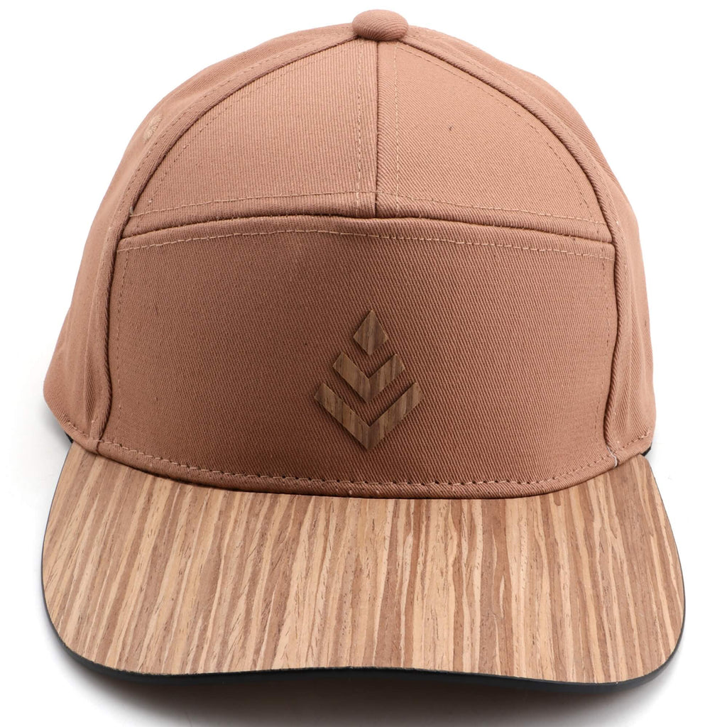 TruWood Arc Baseball Caps with 100% Real Wood Brim