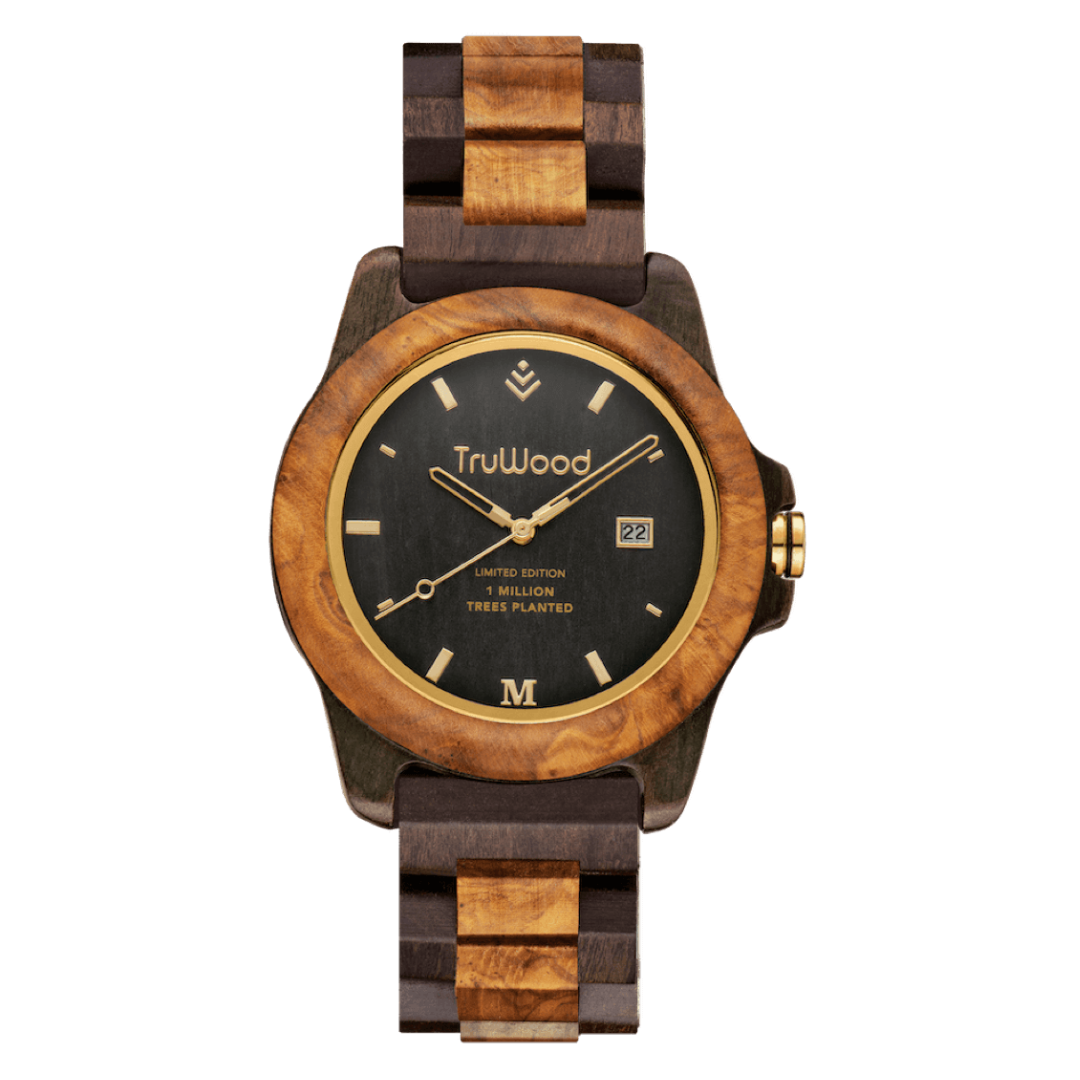TruWood Million Tree Commemorative Limited Edition Wood Watch for Men